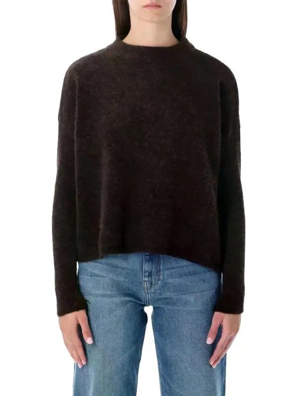 SESSUN Brushed-knit Sweater - Brown