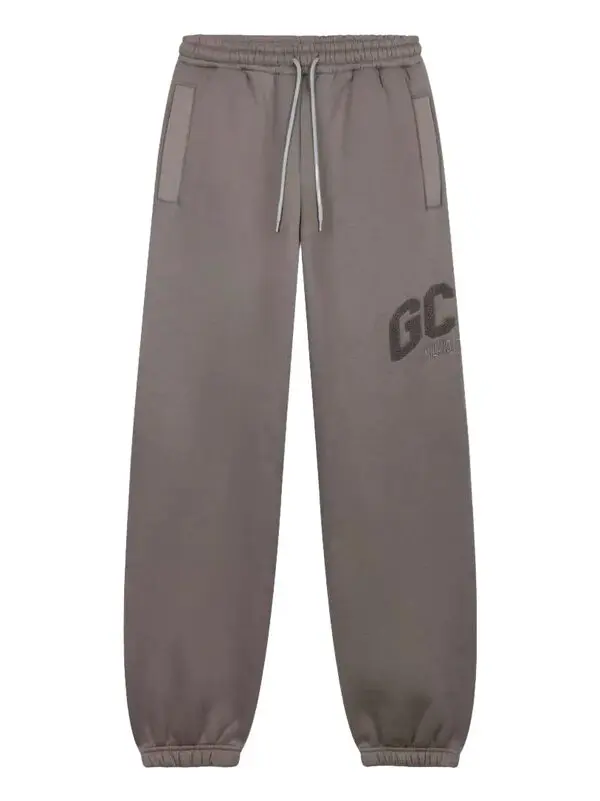 Gcds Logo-print Track Pants - Grey
