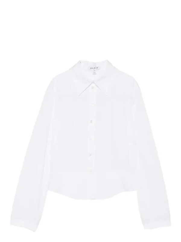 Alaïa Tops Shirts - White