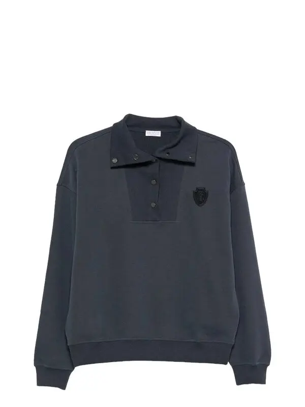 Brunello Cucinelli Tops Sweatshirts - Blue