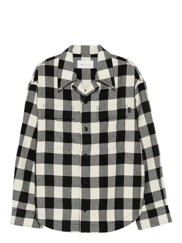 AMI Paris Jackets Shirt Jackets - Black