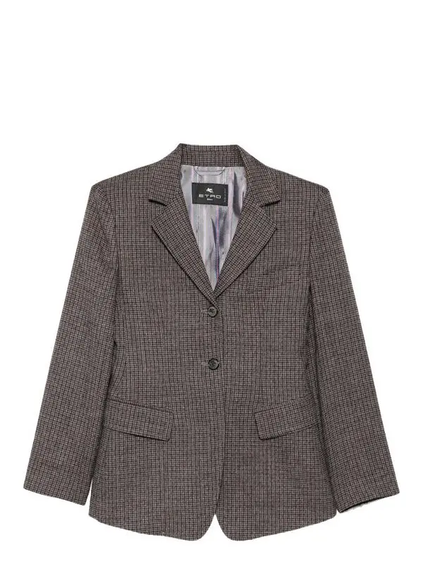 Etro Grey Jackets Blazers - Gray