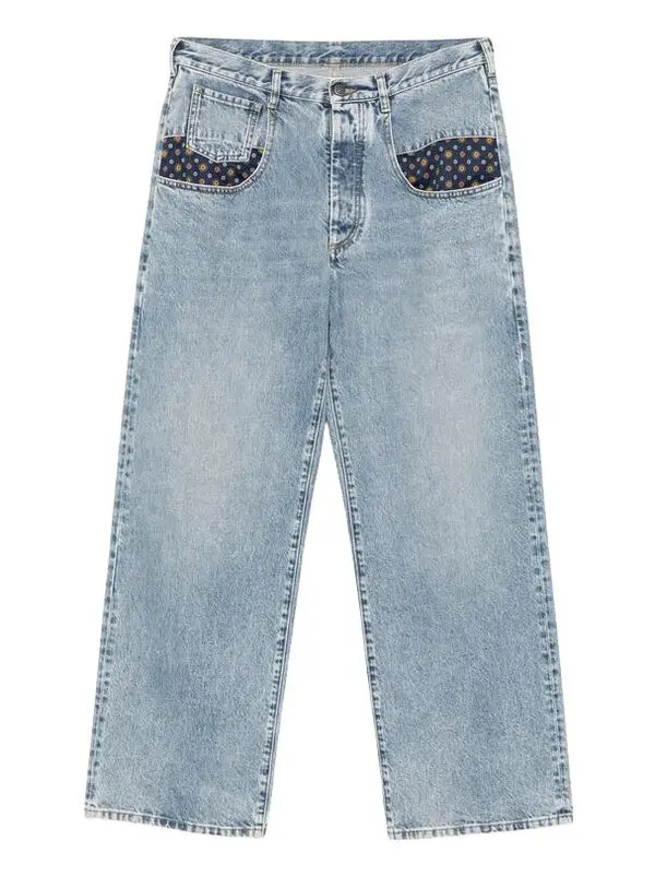 MAISON MARGIELA Denim Regular & Straight-leg Jeans - Blue