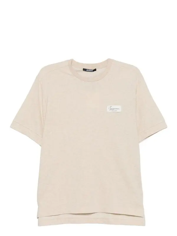 Jacquemus Neutrals T-shirts & Vests T-shirts - Cream