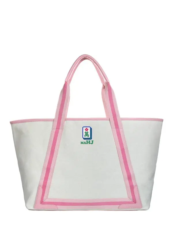 Helen Jon Mahj Tote - Shell Pink