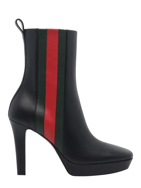 Gucci Galleria Pump Booties - Black