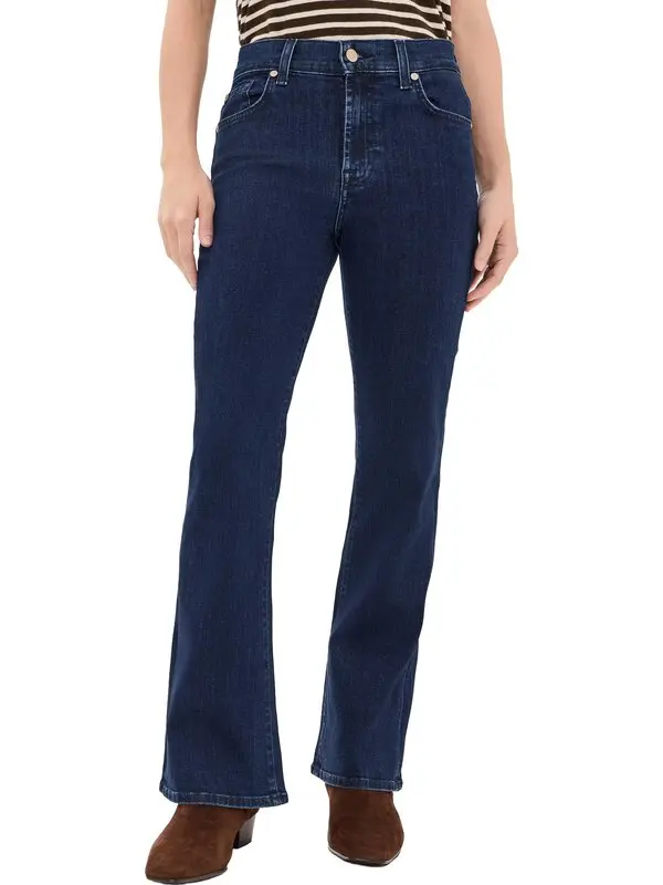 7 For All Mankind The Petite Leggy Bootcut Jeans - Classical