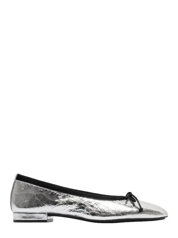 Bernardo Barbara Ballet Flats - Silver