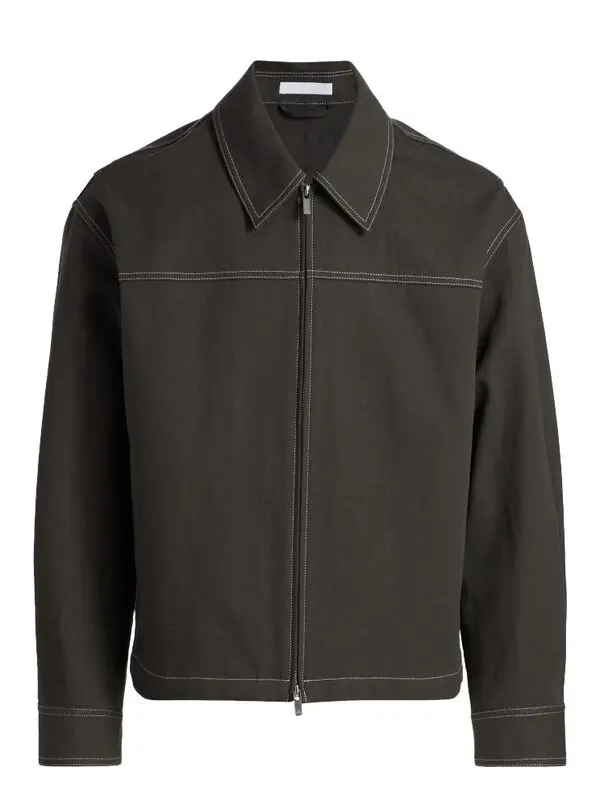 Helmut Lang Carpenter Cotton Jacket - Graphite