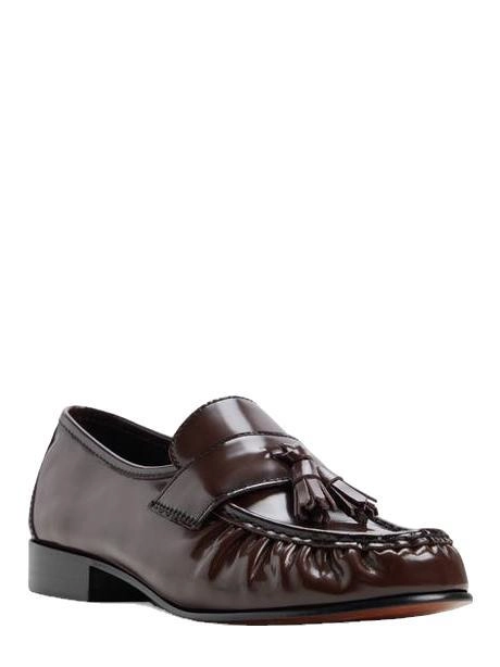 G.H.BASS Anita Leather Tassel Loafer - Medium Brown