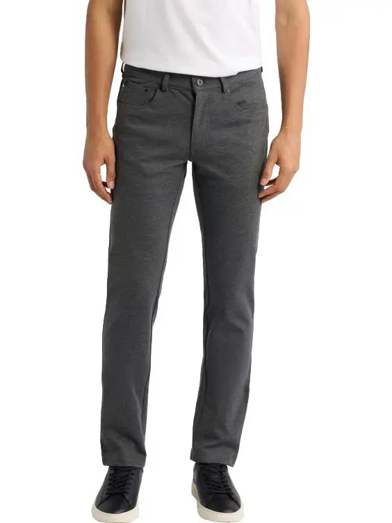 BRAX Chuck Modern Fit Five-pocket Jersey Pants - Graphite