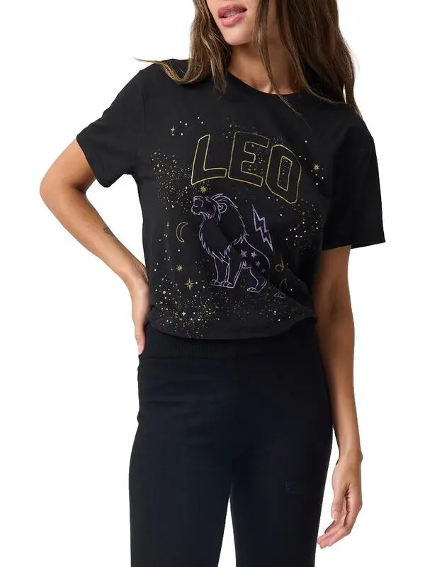 Spiritual Gangster Leo Mercury Graphic T-shirt - Black
