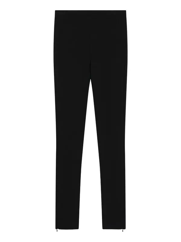 TOTEME Sleek Viscose Blend Tights-style Leggings - Black