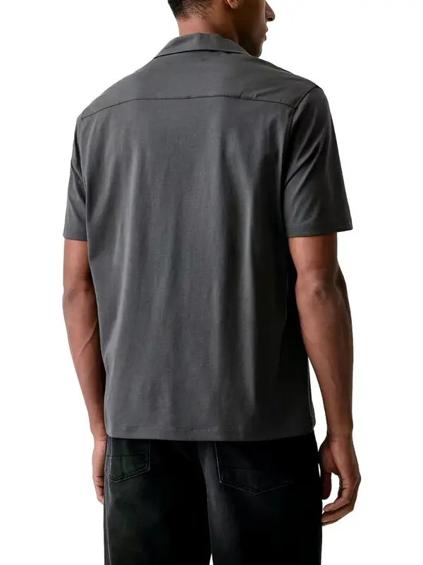 ALLSAINTS Hudson Short-sleeve Shirt - Grey