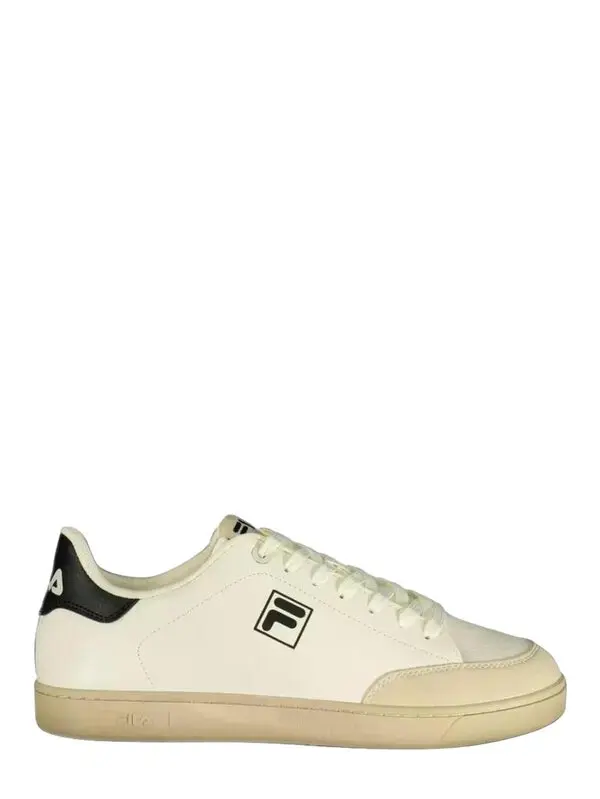 FILA Logo-patch Low-top Courtbay Sneakers - Neutrals
