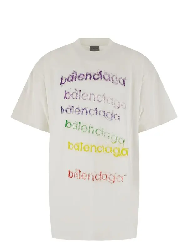 Balenciaga Clothing T-shirt - Multicolor