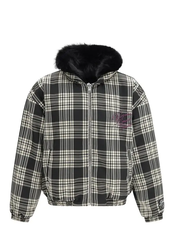 PDF CHANNEL Reversibe Hooded Bomber Mae - Multicolour