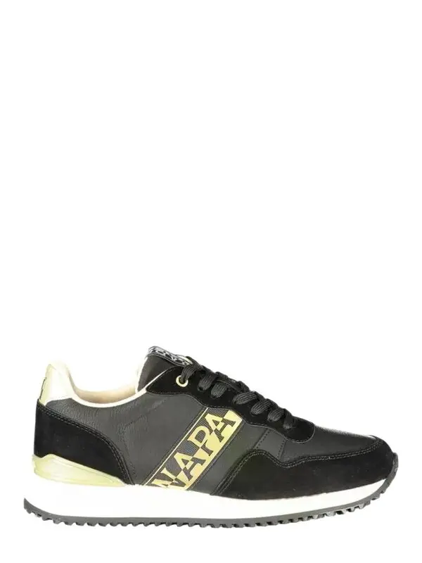 NAPAPIJRI Astra Logo-print Panelled Sneakers - Black