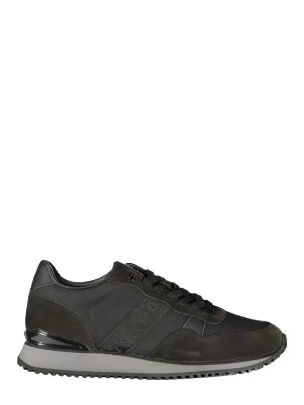 NAPAPIJRI Cosmos Logo-tape Panelled Sneakers - Black