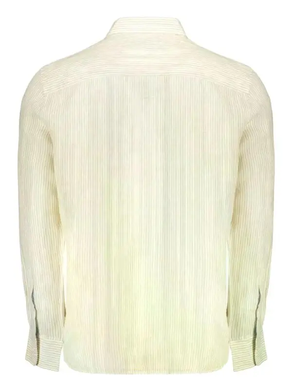 NORTH SAILS Striped Linen Shirt - Neutrals