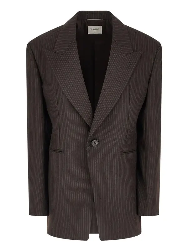 Saint Laurent Clothing Blazers E Gilets - Multicolor