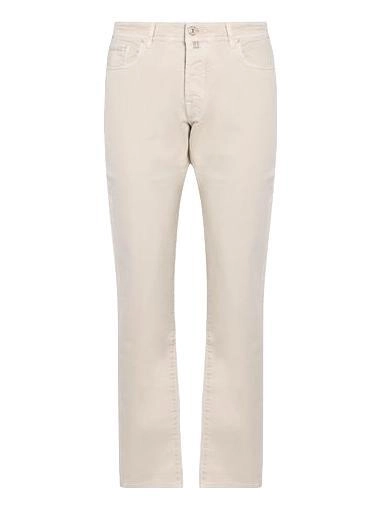 JACOB COHЁN Jeans Size Cotton, Elastane - Beige