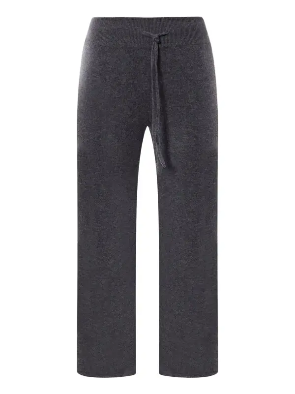 LISA YANG High-rise Cashmere Trousers - Graphite Gray