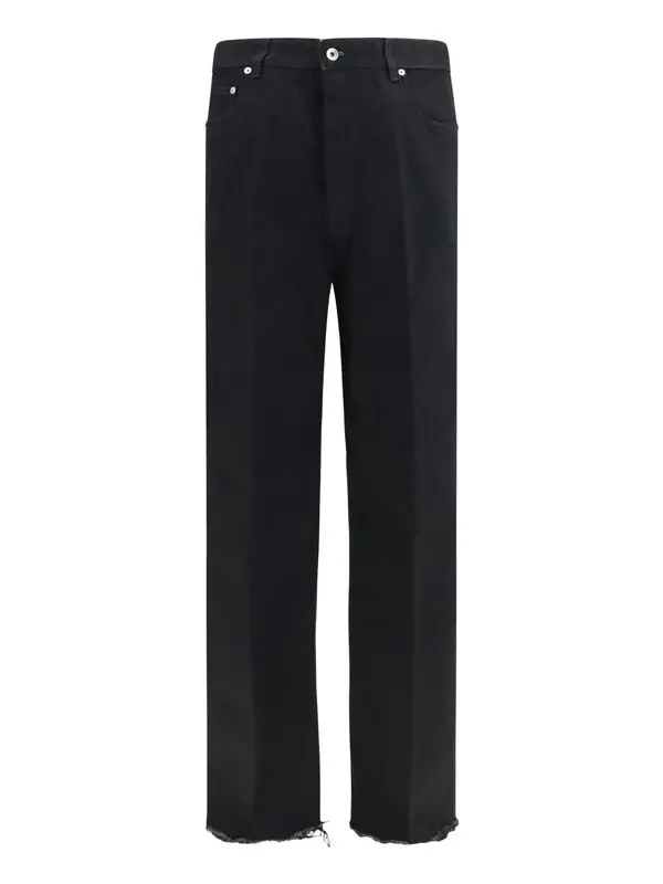 Rick Owens Bolan Cutoffs Jeans - Black