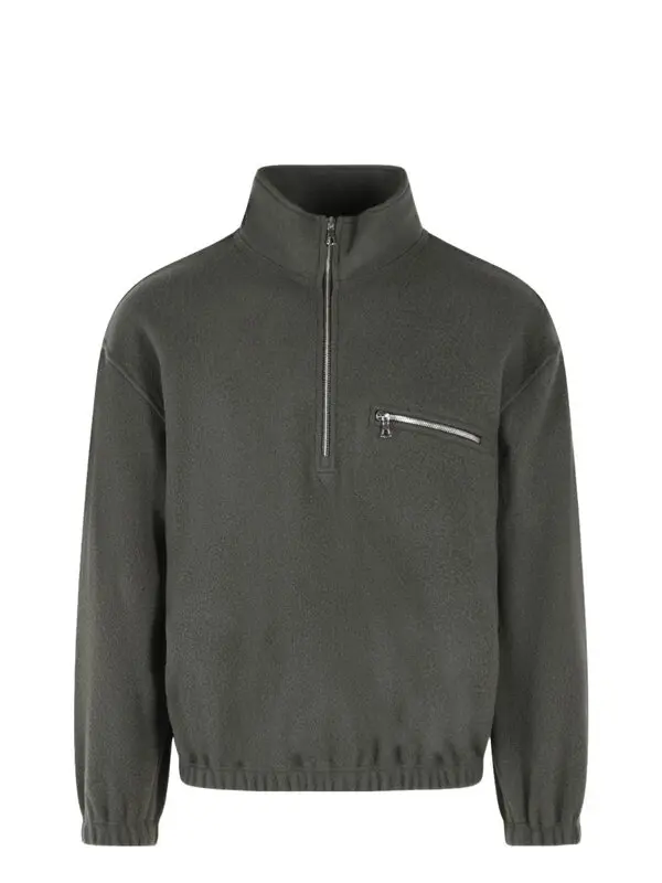 RIER Polar Fleece Sweatshirt - Sage Green