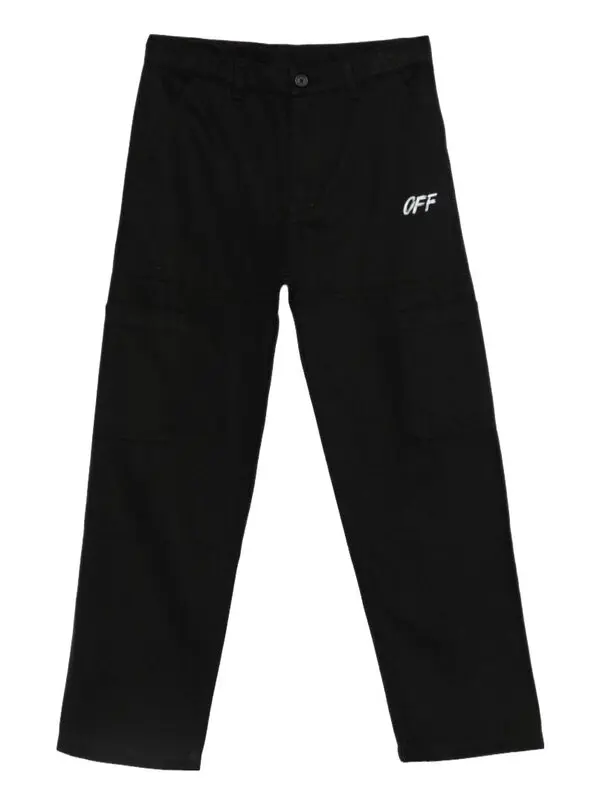Off-White Logo-embroidered Cargo Pants - No