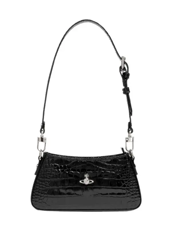 VIVIENNE WESTWOOD Tasha Shoulder Phone Bag - Black