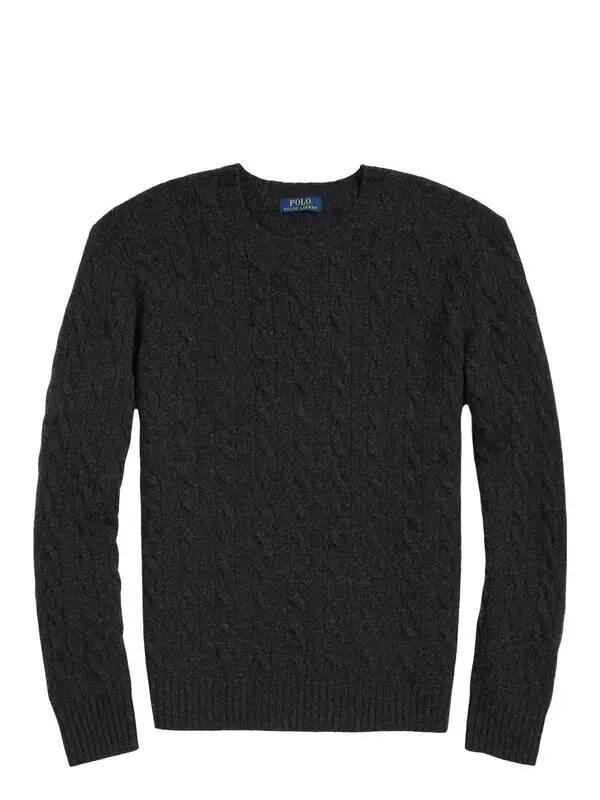 Polo Ralph Lauren Round-neck Twisted-knit Sweater - No
