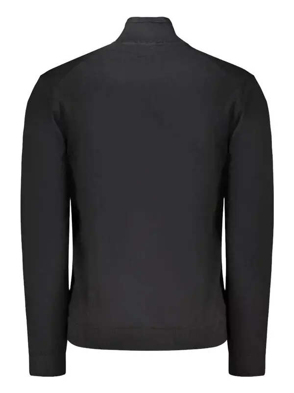 NAPAPIJRI Zip-up Logo-patch Cardigan - Black