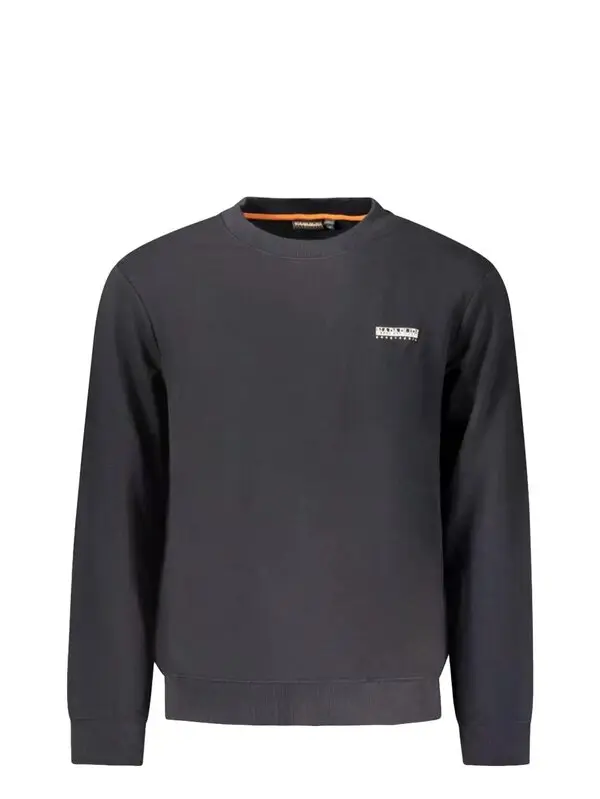 NAPAPIJRI Logo-patch Crew-neck Sweatshirt - Black