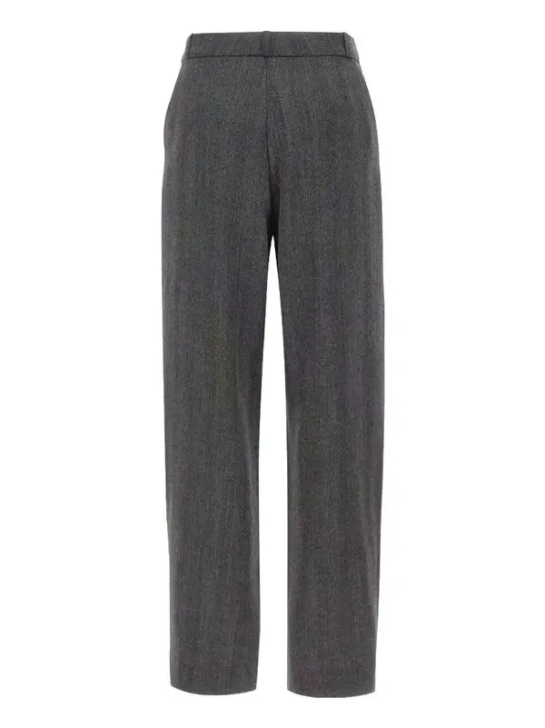 Coperni Herringbone-pattern Trousers - Grey