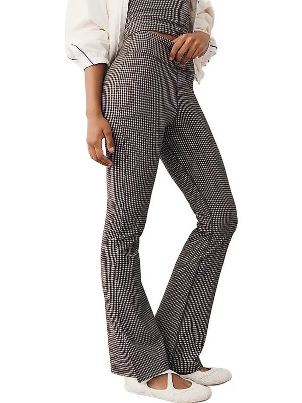 The Upside Znia Flared Pants - Check