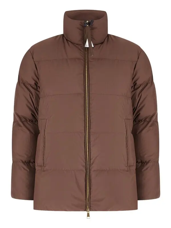 Moncler Clothing Jackets - Chestnut Brown