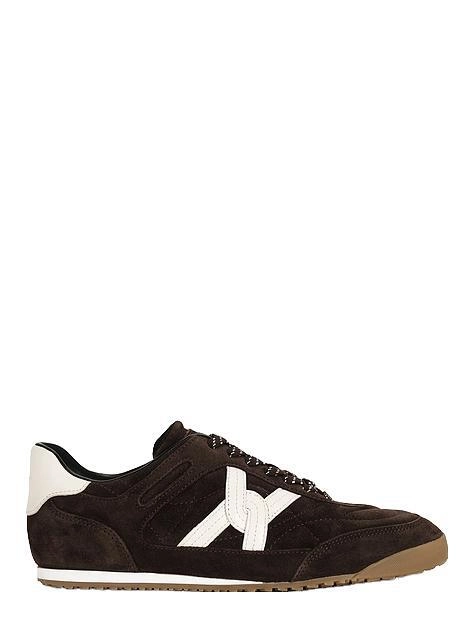 Veronica Beard Natalia Sneaker In Chocolate - Espresso
