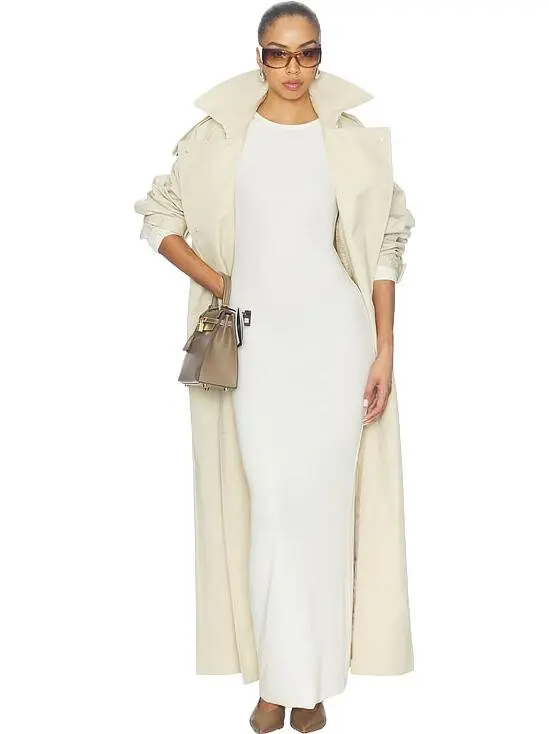 WAO Crew Maxi Dress - Cream