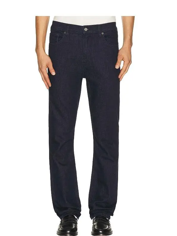 FRAME The Modern Straight In Blue - Monotone Infinity