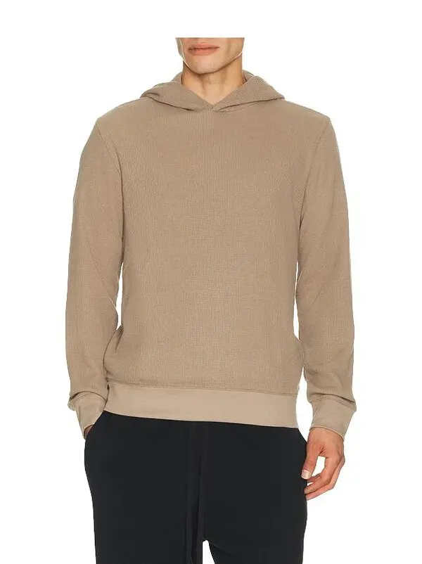 Rails Gate Hoodie In Brown - Walnut