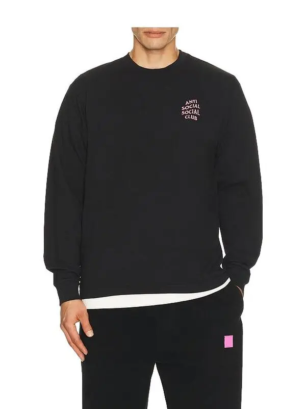 ANTI SOCIAL SOCIAL CLUB Core Long Sleeve Tee - Black
