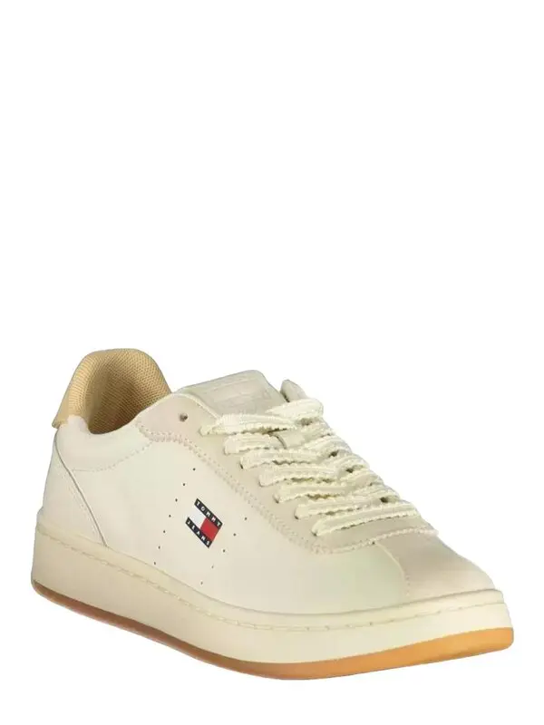Tommy Hilfiger Logo-patch Sneakers - Neutrals