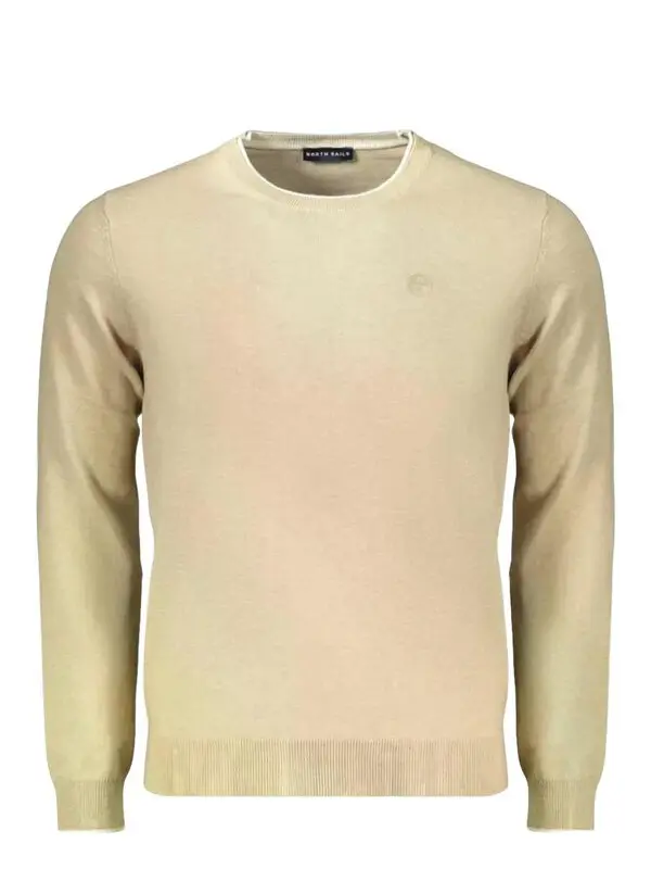 NORTH SAILS Crew-neck Cotton Sweater - Neutrals