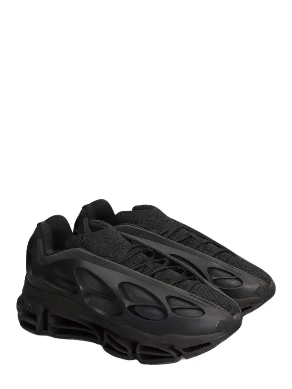 WILLY CHAVARRIA X Adidas Originals Megaride Cut-out Cage Sneakers - Black