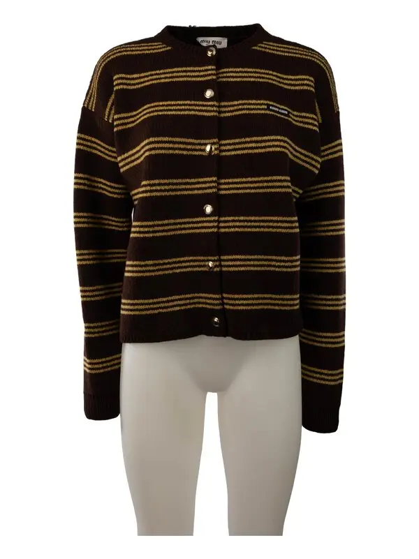 Miu Miu Clothing Knitwear - Cocoa Brown
