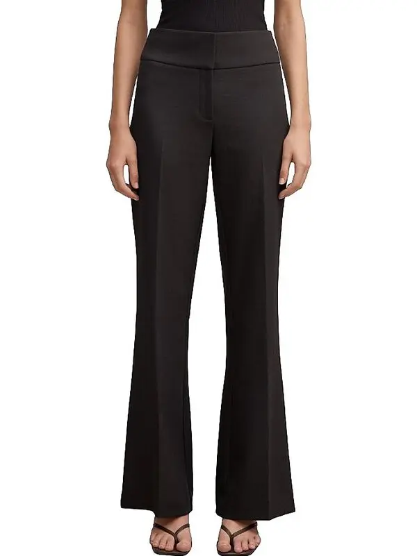 EVER NEW Devon Flared Leg Pants - Black