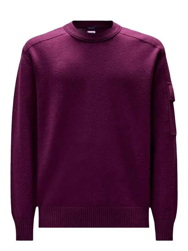 C.P. COMPANY Maglione Girocollo Metropolis Series In Lana Extrafine - Multicolor