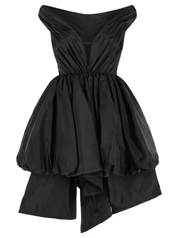 Blumarine Polyester Mini Dress - Black