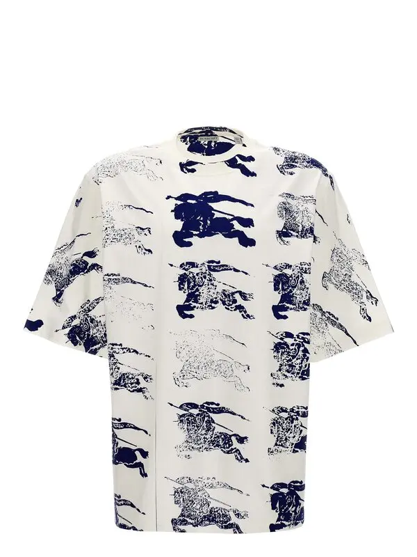 Burberry Logo Print T-shirt - Multicolor